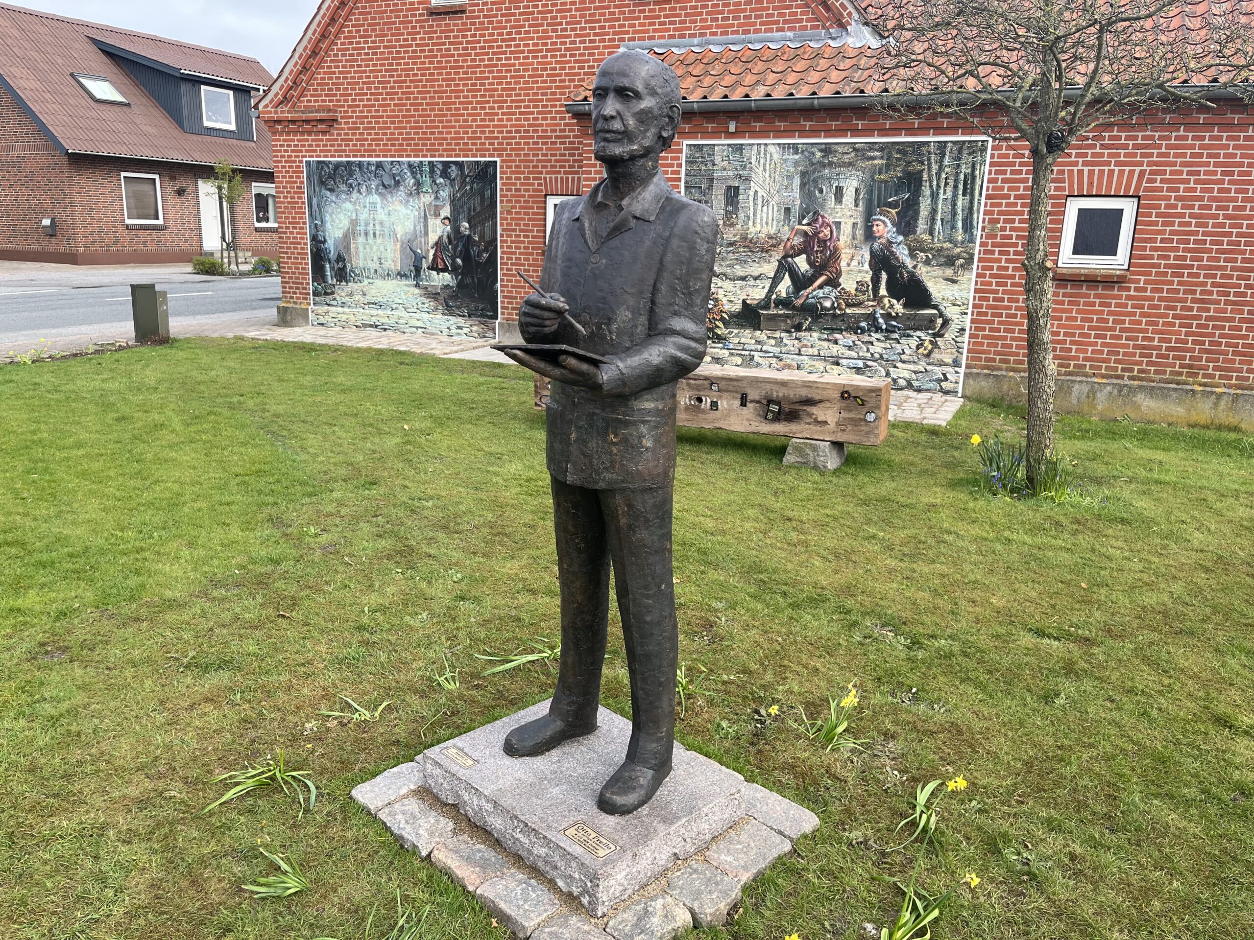 "Otto Frello" af Paul Ranslet - Kunst i Varde